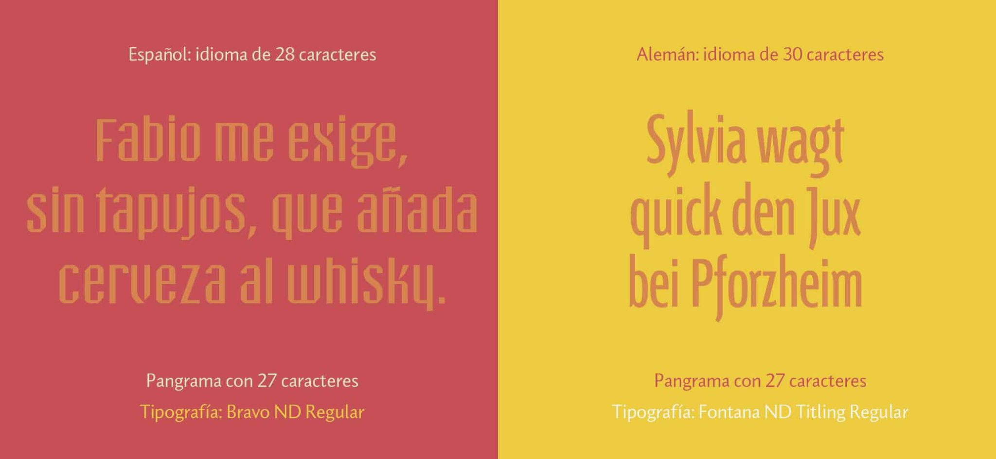 ¿Qué es un pangrama? - Bauer Types